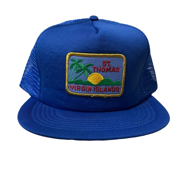 Accessories | Vintage St Thomas Virgin Islands Hat Mesh Cap Trucker Hat ...